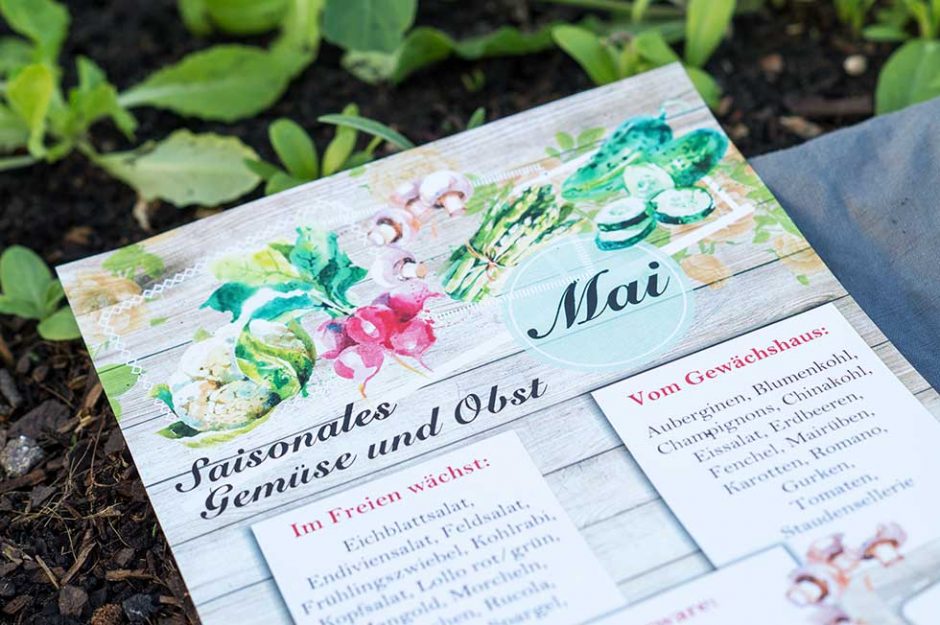 Saisonkalender Mai - frisches, heimisches Obst und Gemüse - Mit Liebe ...